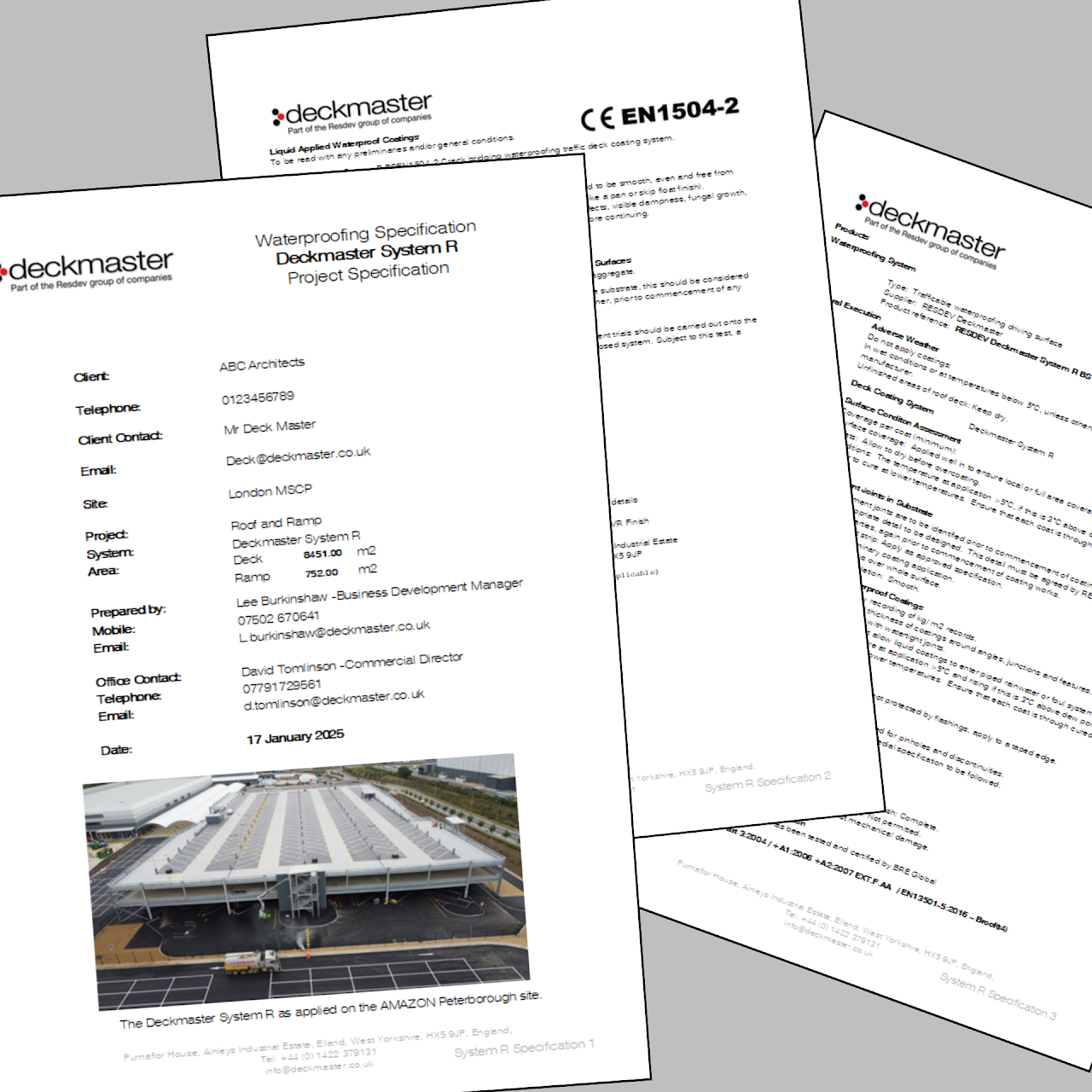 Detailed specification and budget cost – Deckmaster Commercial Car Park ...